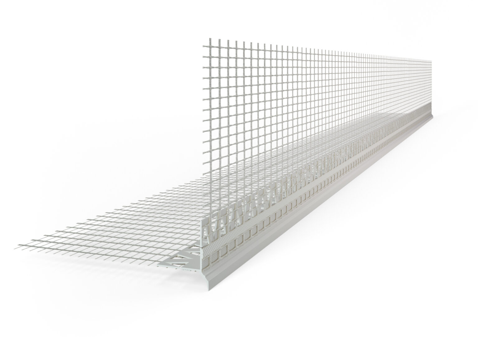PVC-Tropfkantenprofil mit Gewebe - TG Textilglas