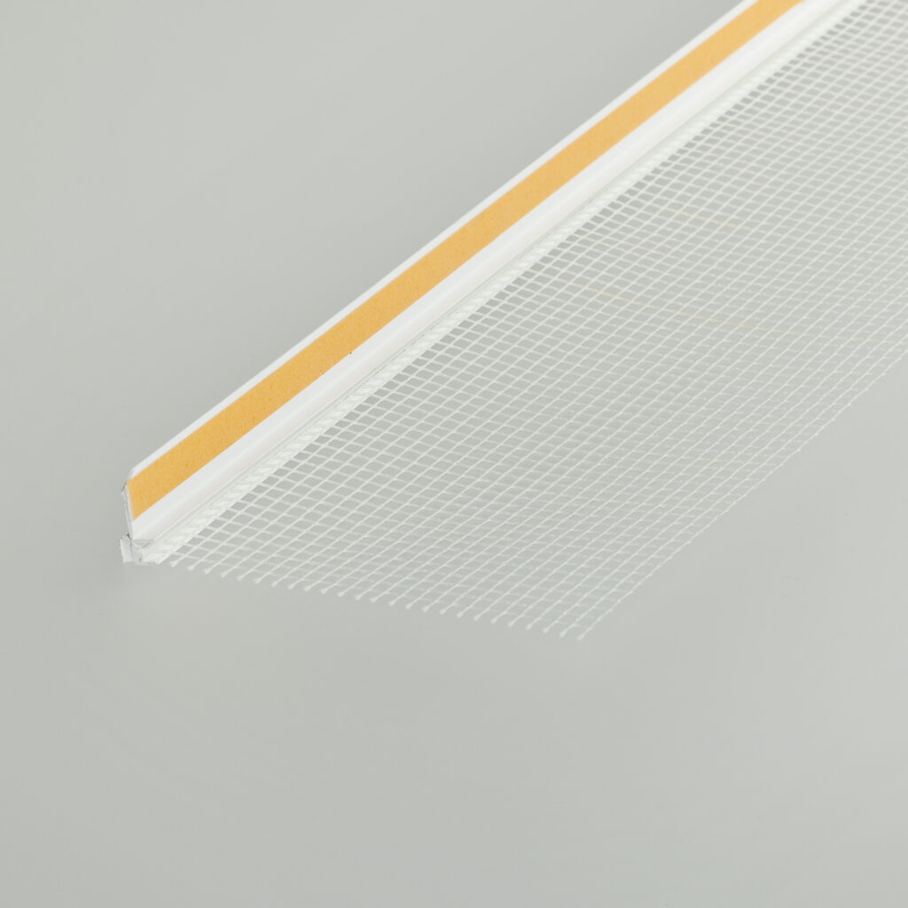 PVC-Tropfkantenprofil mit Gewebe - TG Textilglas