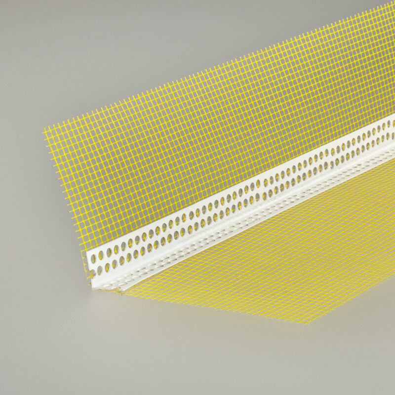 PVC-Tropfkantenprofil mit Gewebe - TG Textilglas